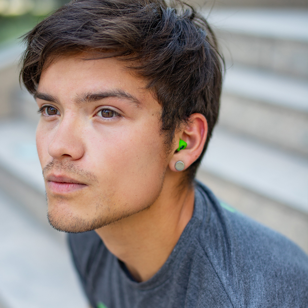 tapones auditivos Woo Connect Classic (16 db). Pale rose – SENSORIA STORE